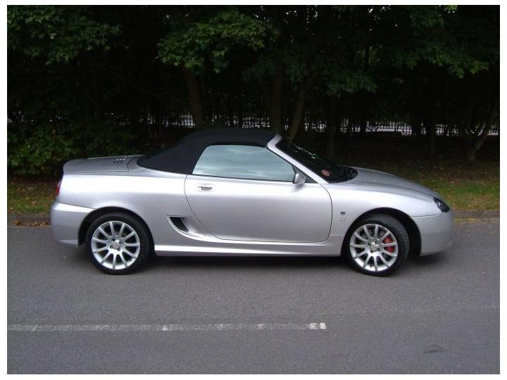 MG TF 160 with X Power Hoops | The MG Owners' Club